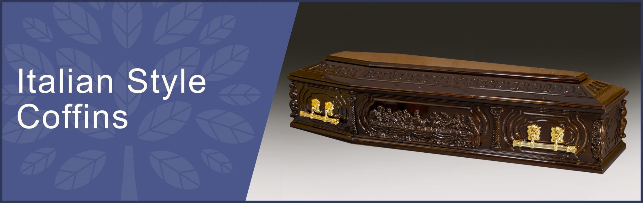 Italian Coffins - Bastock and bruce Funeral Directors